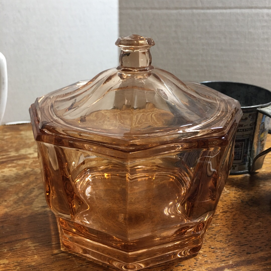 Pink Depression Candy Dish