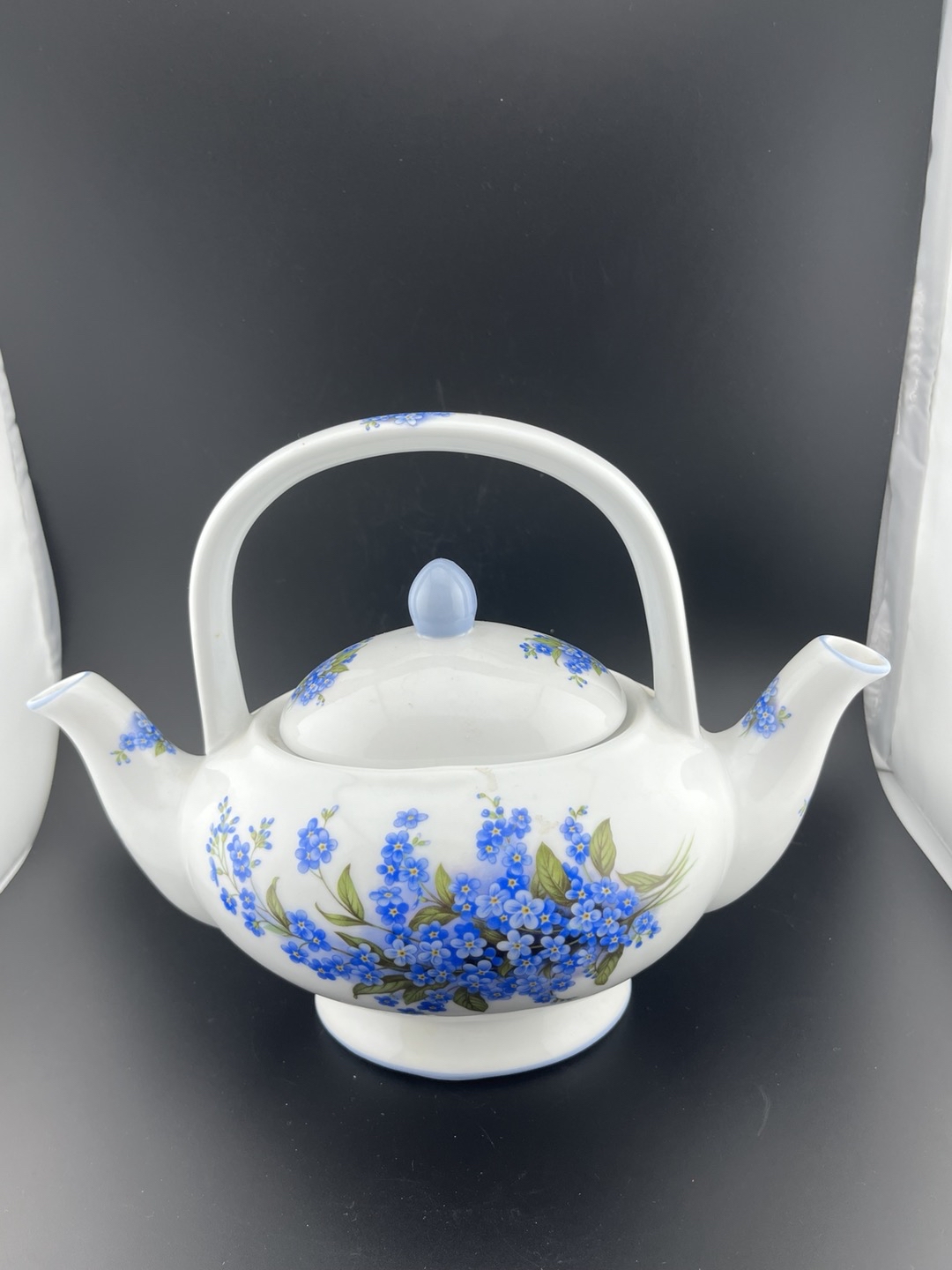 2004, A Special Place, Double Spout Teapot W/ Floral Pattern