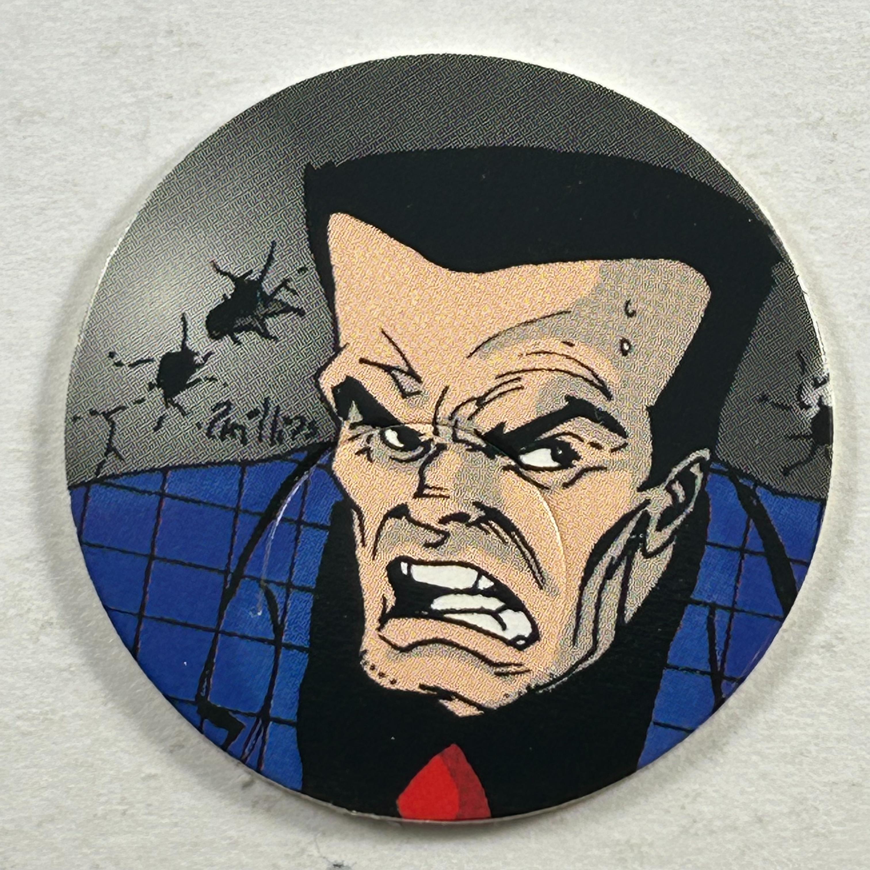 Hammerhead POG Marvel Comics SM 29 Spider-Man Villain 1994 Toy Biz Caps ...