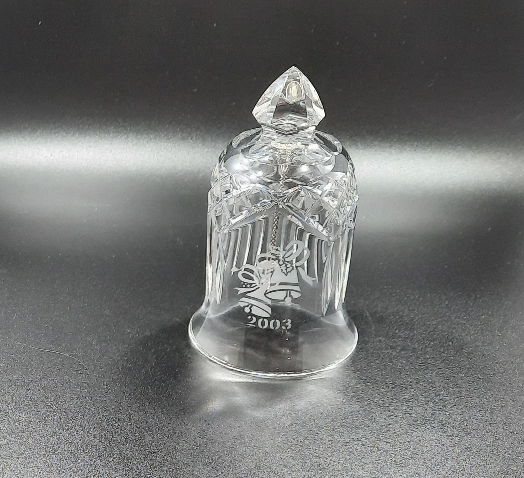 Waterford Crystal - Crystal Bell - Silver Bells - 2003 5 Inches High ...