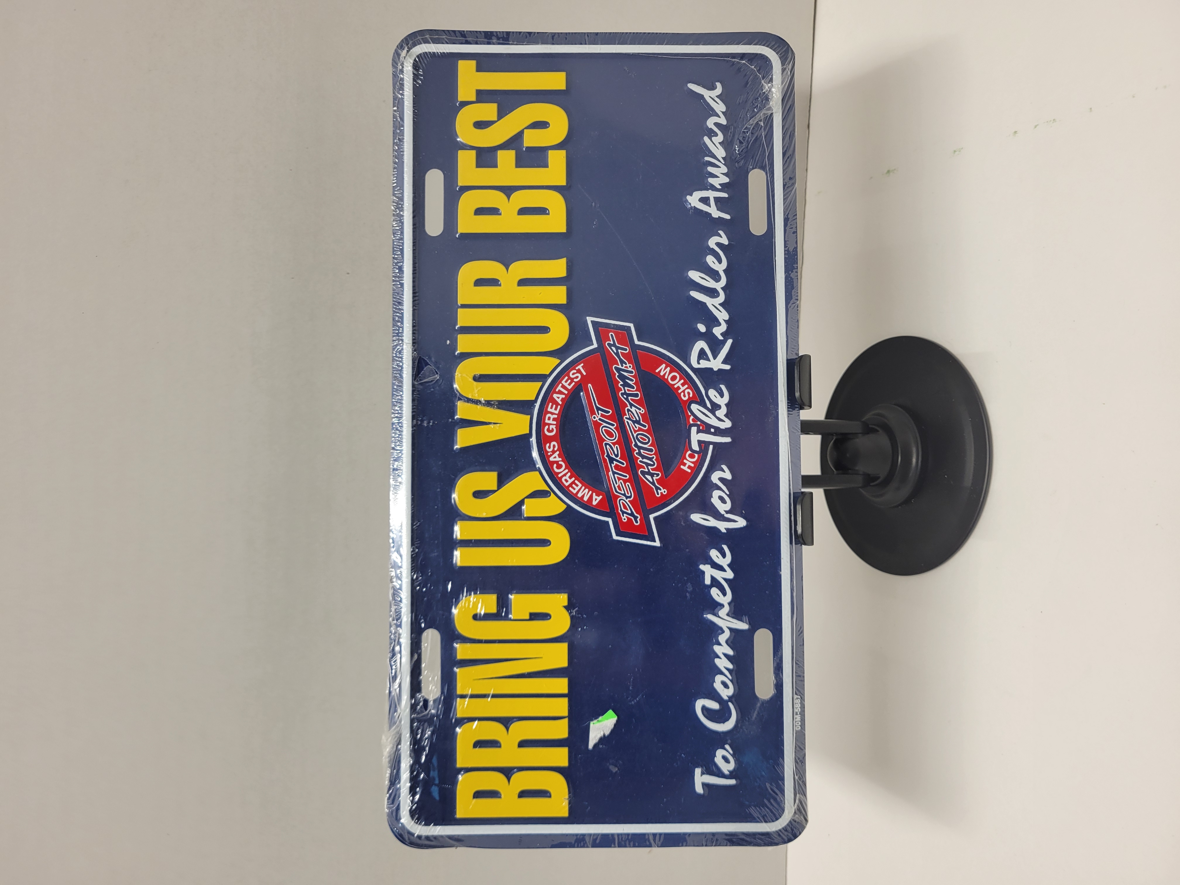 Vintage Detroit Autorama Hot Rod Show Bring Us Your Best License Plate