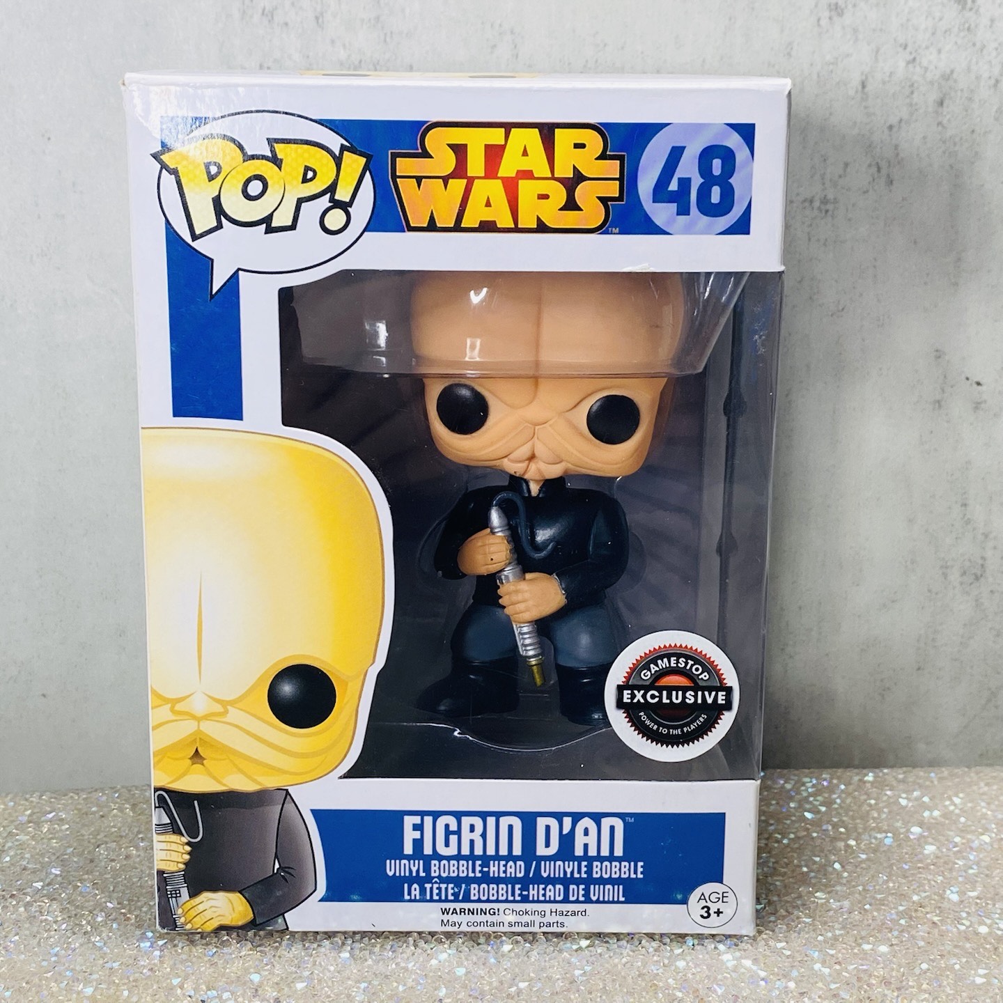 POP! Star Wars #48 Fibrin D’AN Game STOP Exclusive