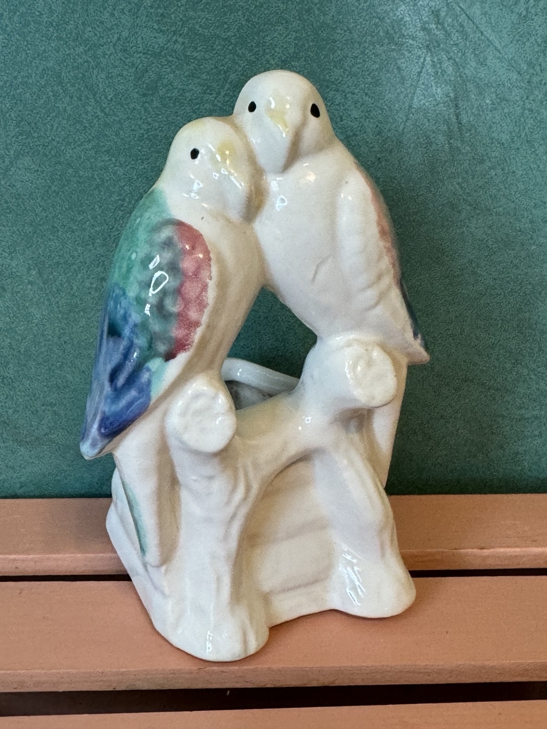 17. Ceramic Bird Planter