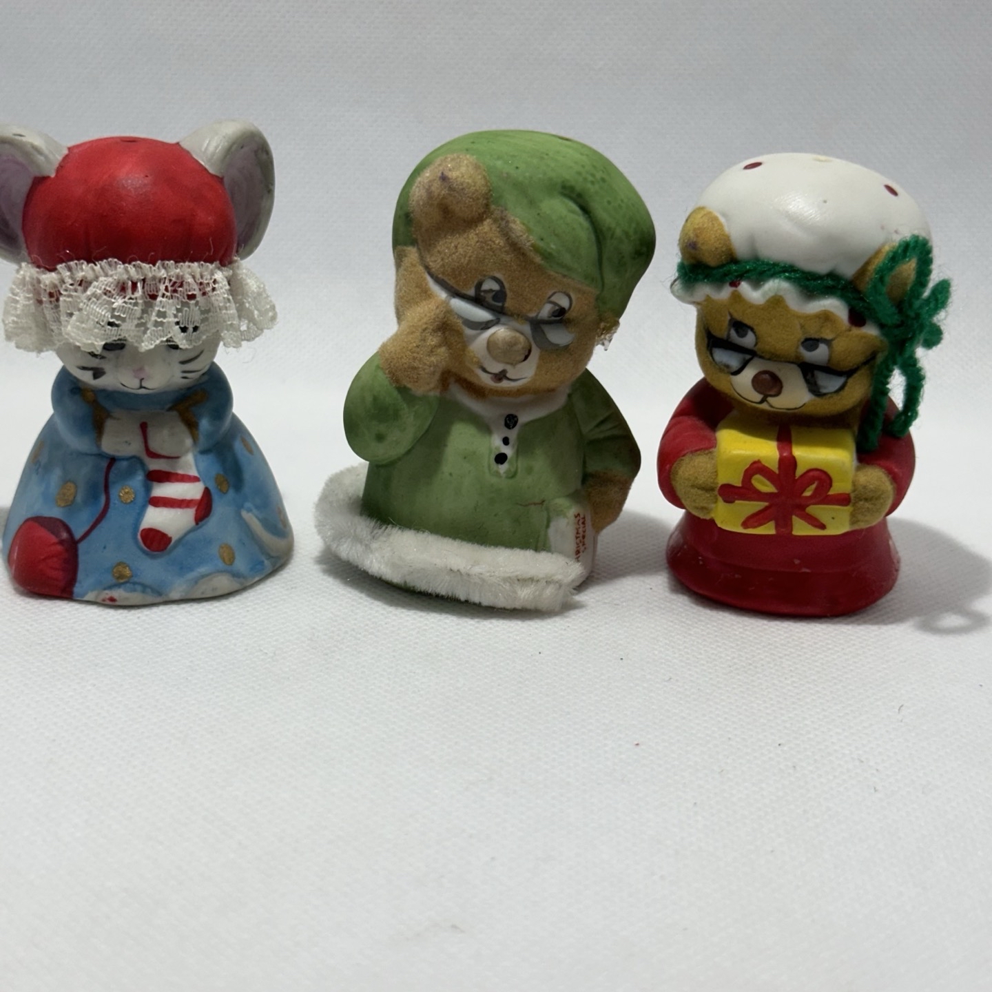 C25 Jasco Christmas Mice 1980’s, “Chimers” Bells No Clappers