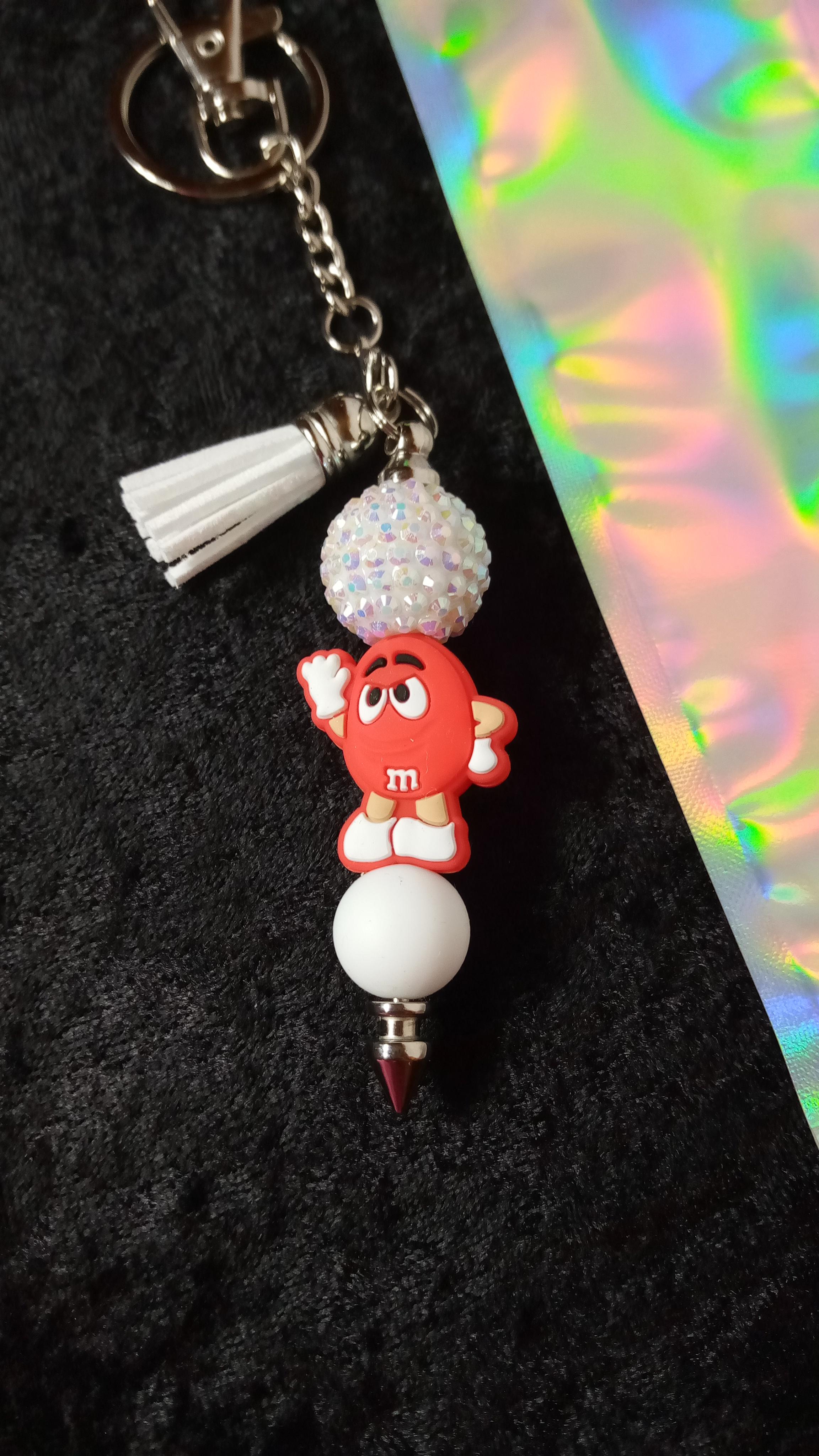 Handmade M&M Character Keychain