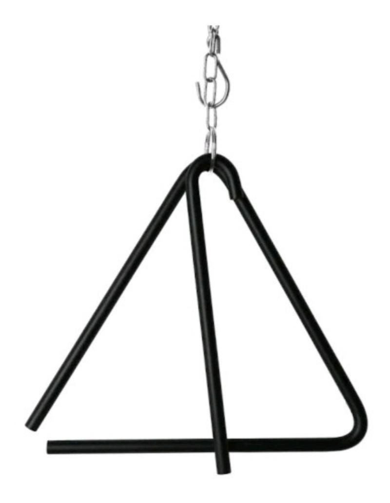New Triangle Dinner Bell with Hanger & Call Striker