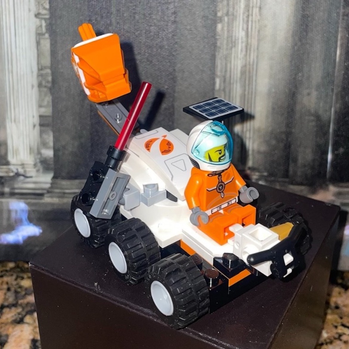 Lego Mars Rover w/ Minifig