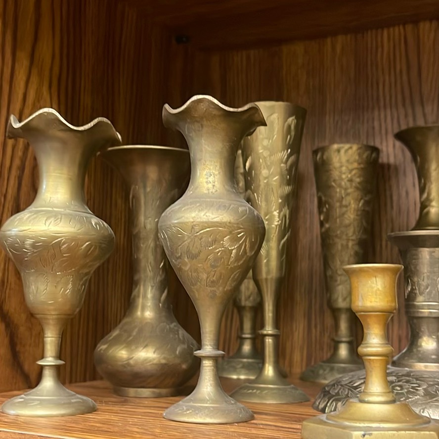 Brass Small Vases