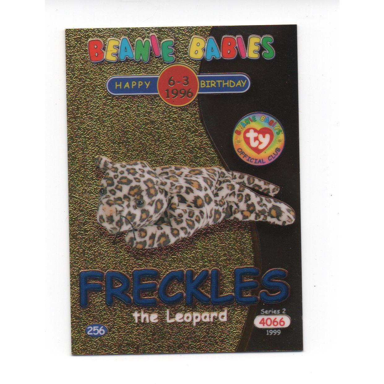 Freckles Birthday Card Blue - card #256 Style #4066