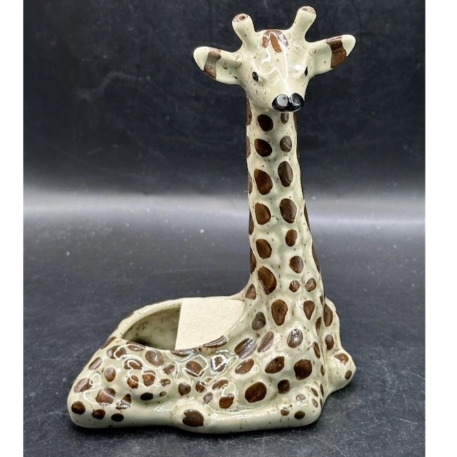 Red Wing Collector Society 1995 Miniature Giraffe Planter Original Tag ...