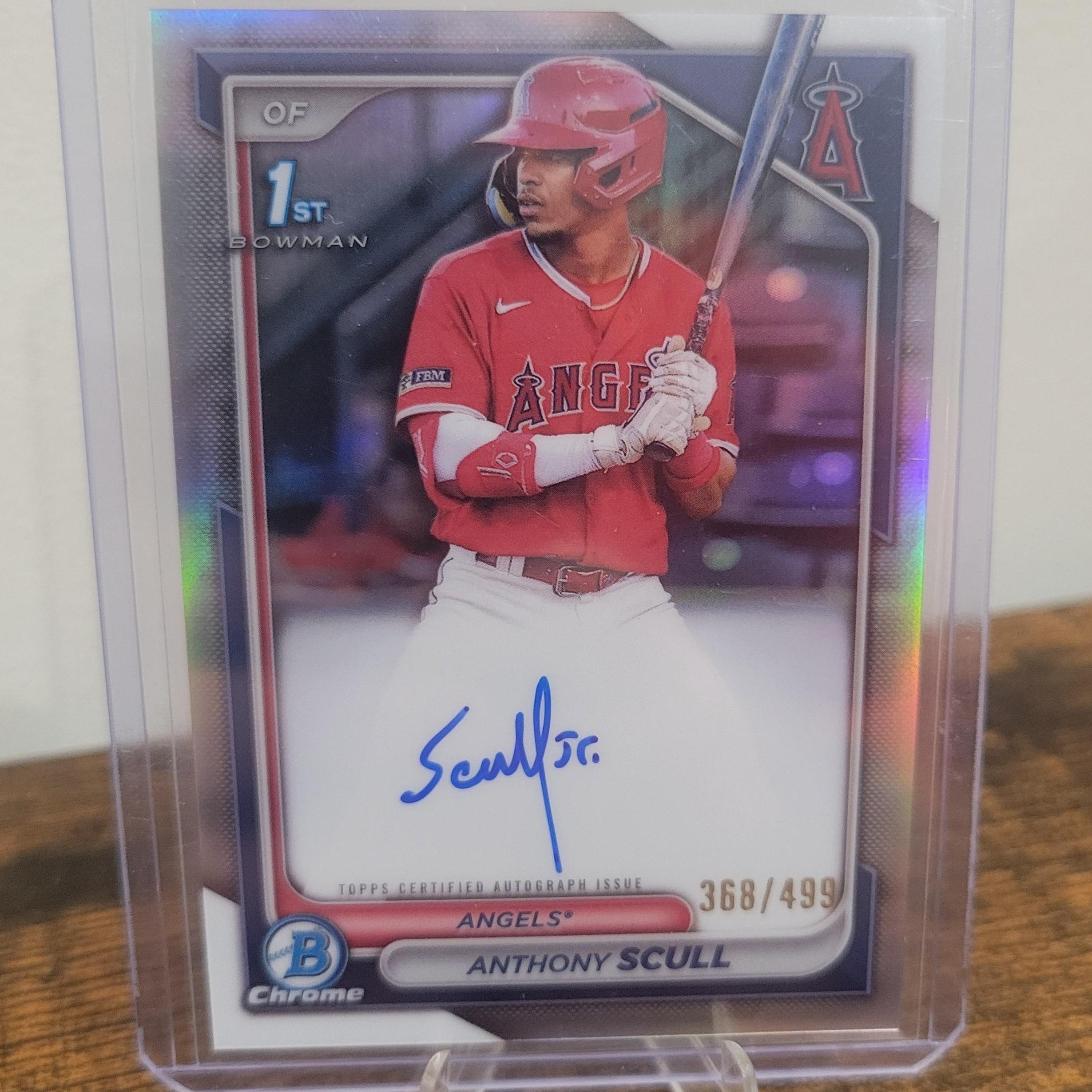Anthony Scull Bowman 1st Auto /499