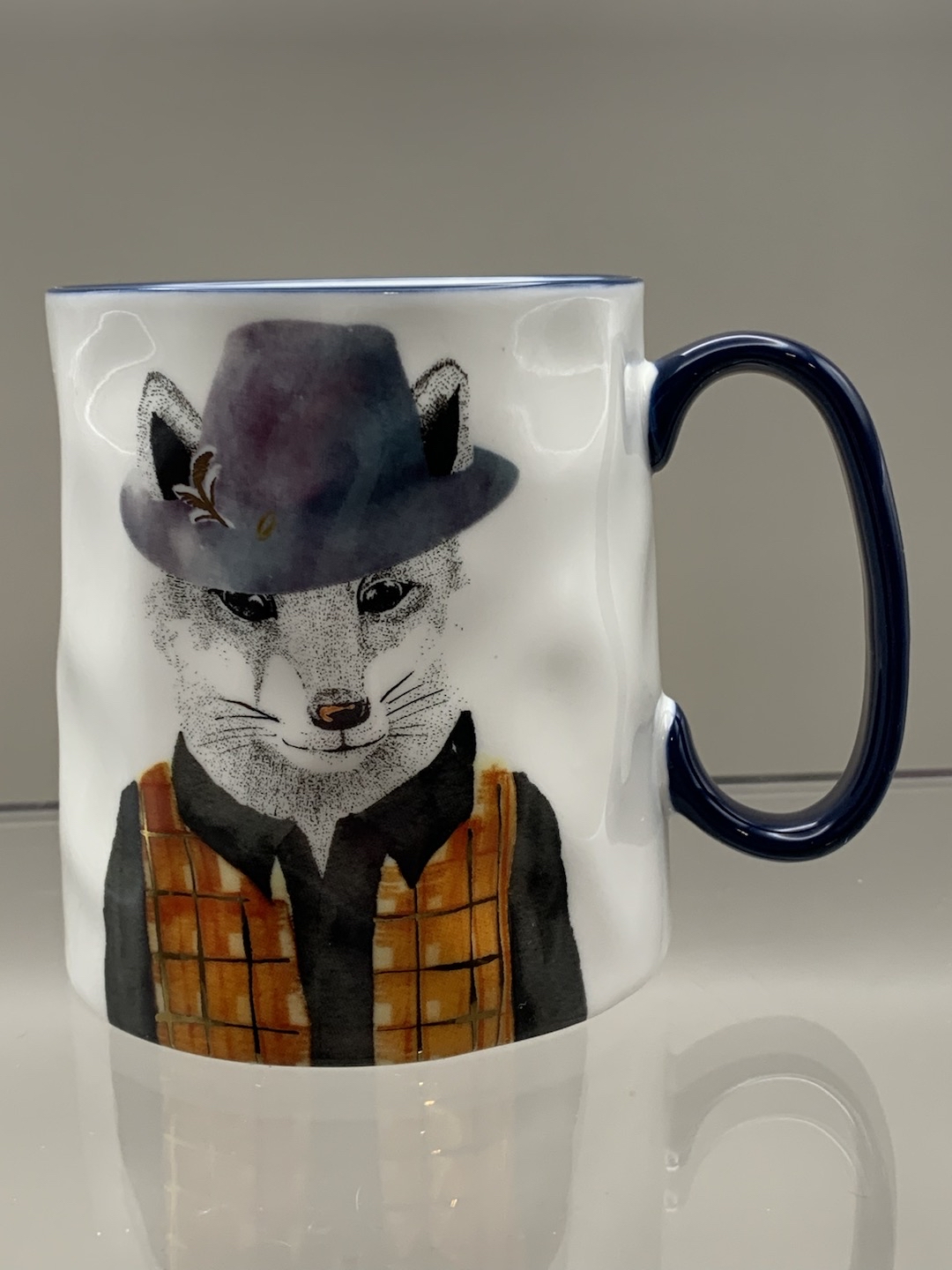 Signature Housewares Hipster Animal Foxy Felix Mug