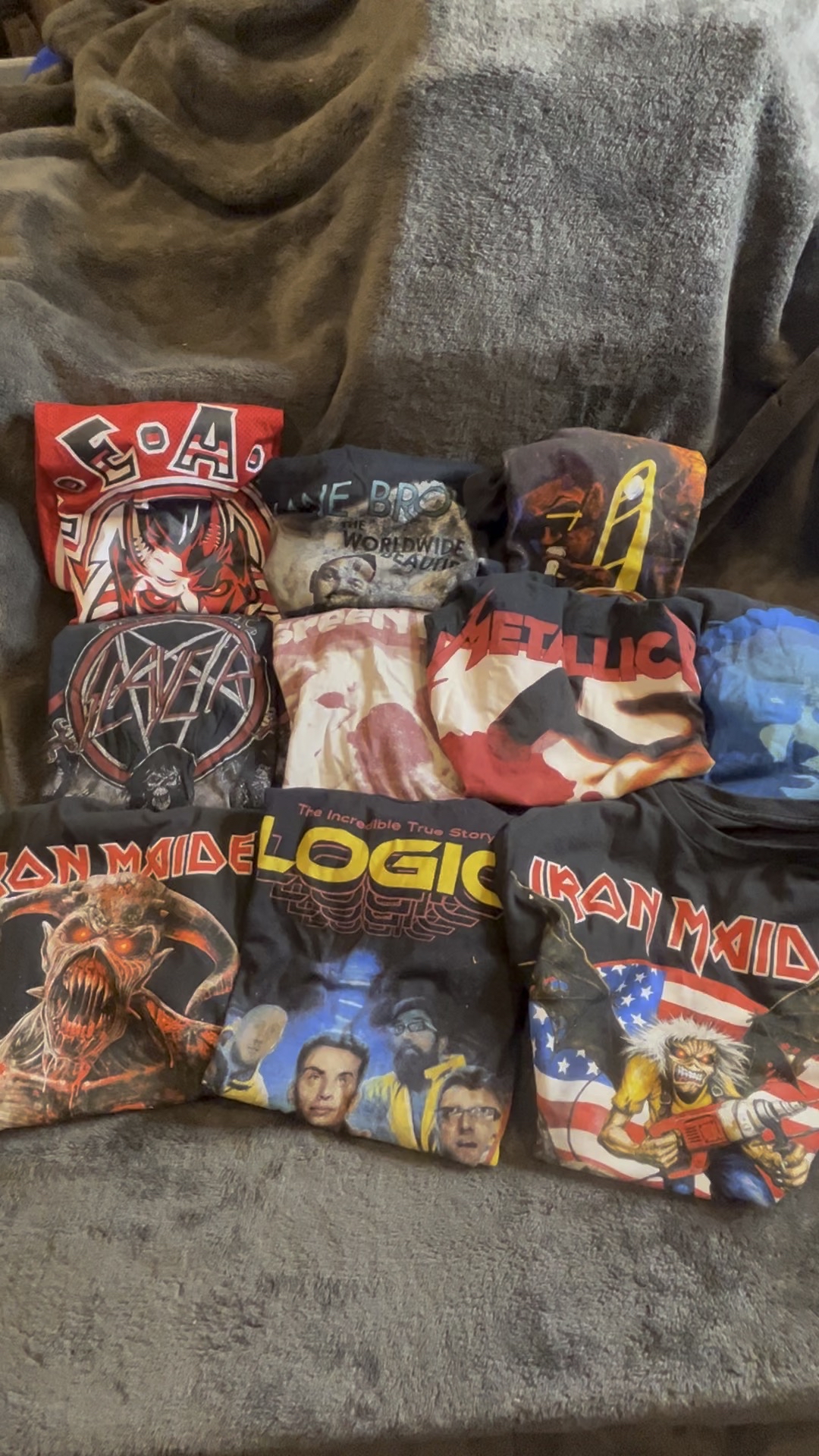 10x Lot Concert Tees, Band Shirts, Music T-shirts