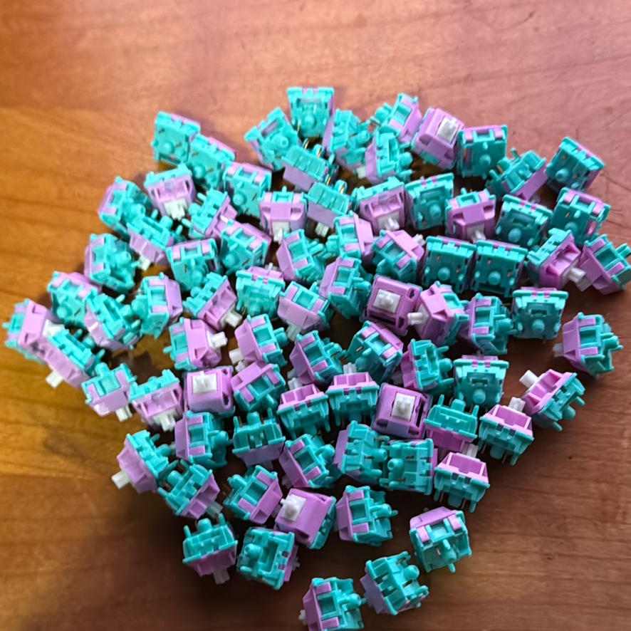 Ethereal Panda Switches Tactile Lubed 70 Count