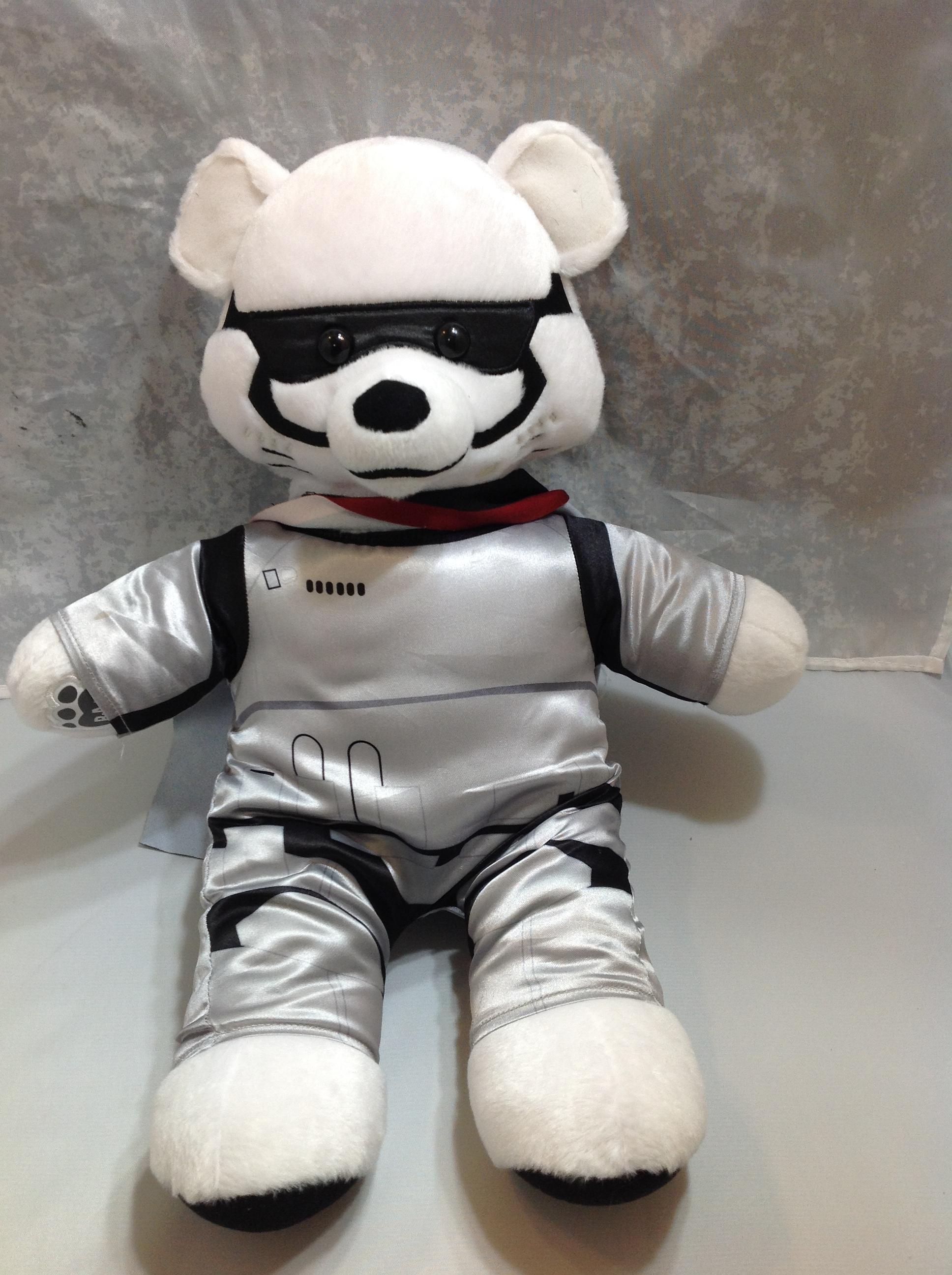 Build A Bear Star Wars Storm Trooper Plush Bear 18" The Force Awakens ...