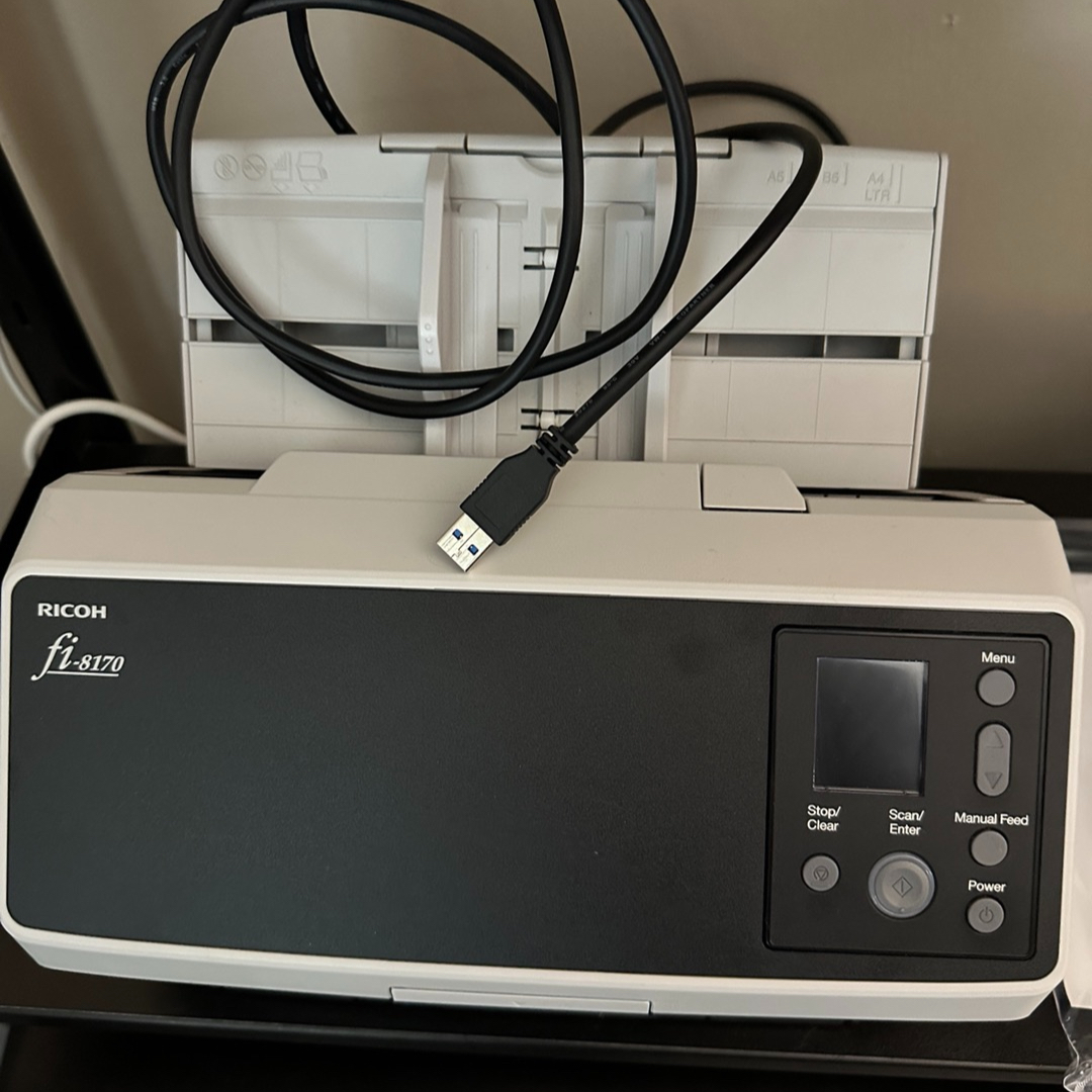 Ricoh fi-8170 Professional High Speed Color Duplex Auto Feed Scanner