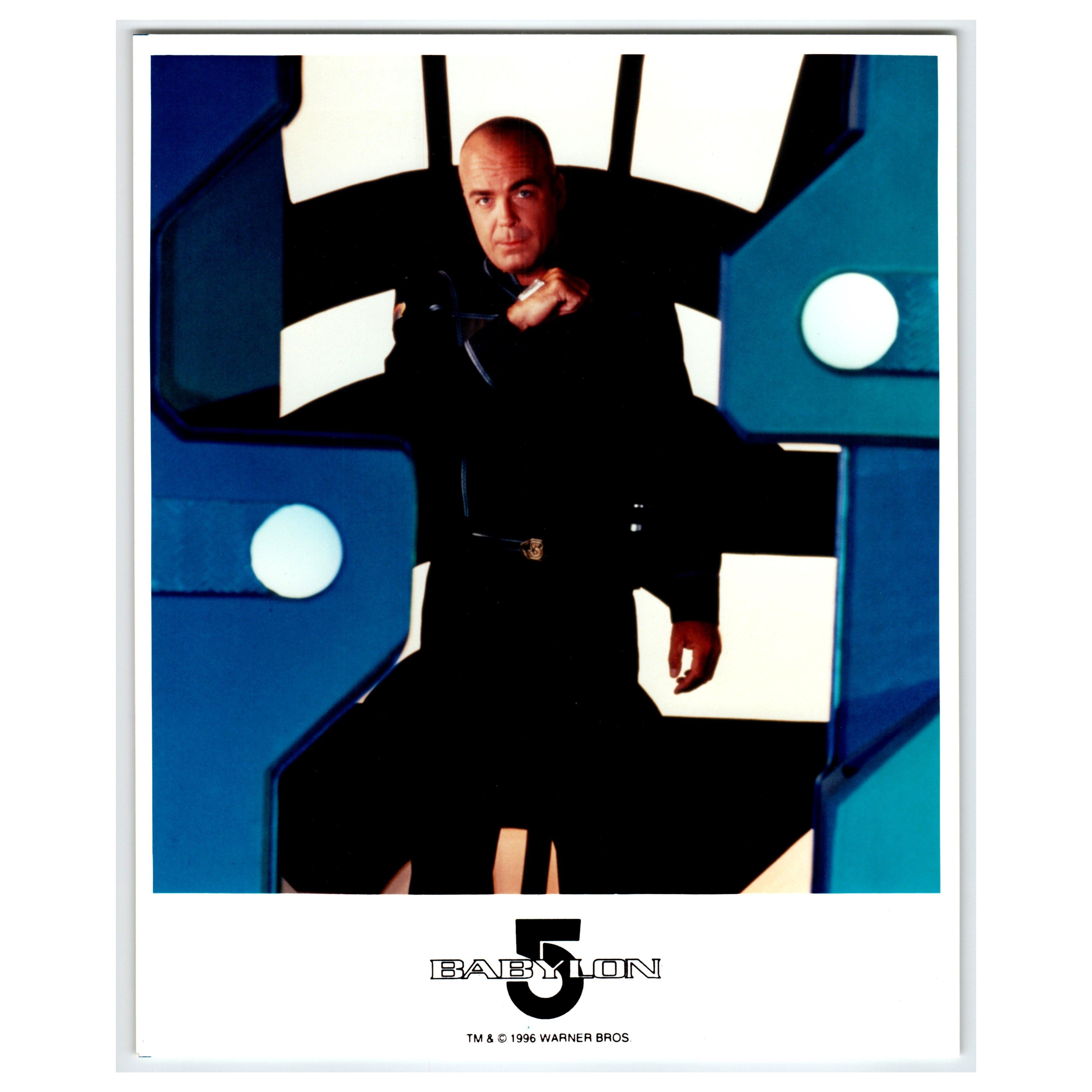 Babylon 5 Chief Michael Garibaldi 1998 Original Photo Sci-Fi Fantasy 8 ...