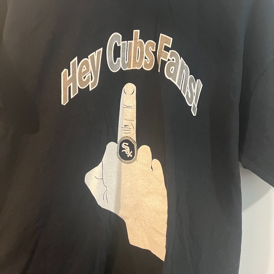 Chicago White Sox “Hey cubs Fans” Shirt Size Large