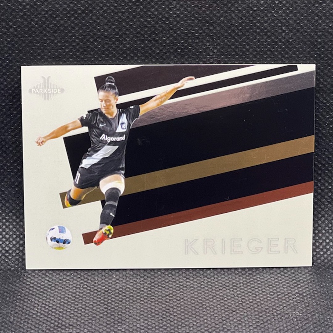 Ali Krieger 2023 Parkside NWSL Linger /100 Print Run Gotham FC Soccer Card