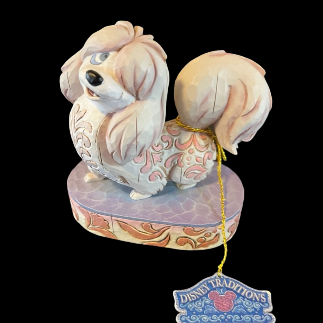 Jim Shore Disney Traditions Lady And The Tramp Peg "flirtatious Peg"