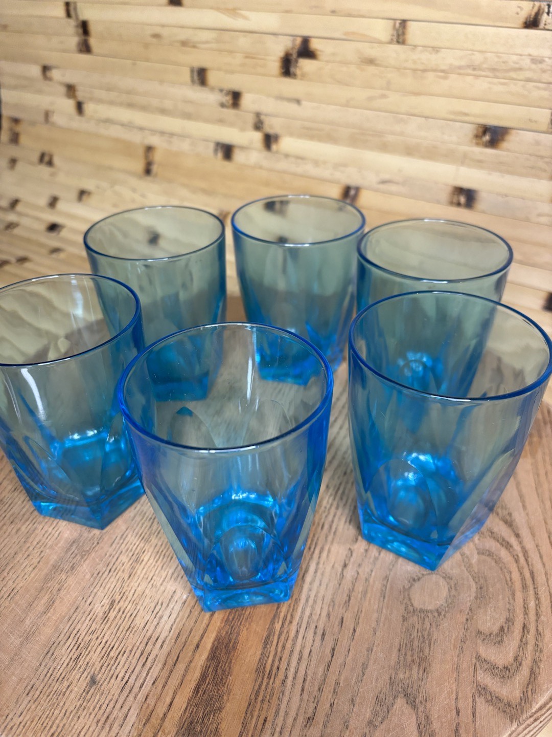 Atlas Hazel Capri VTG Glassware Set Of 6