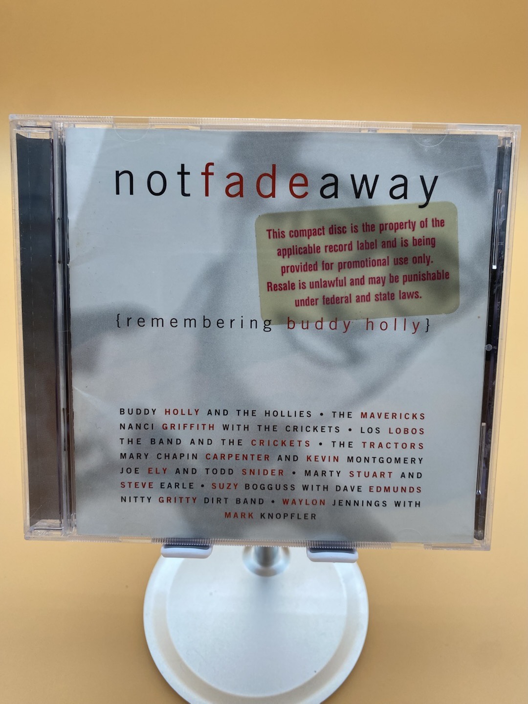 Not Fade Away (Remembering Buddy Holly) CD - 1996 Decca