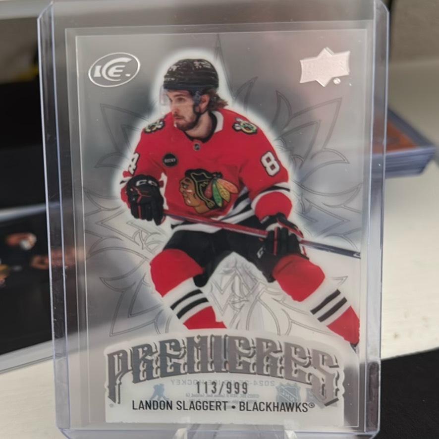 Landon Slaggert 2024-25 UD Ice Premieres /999