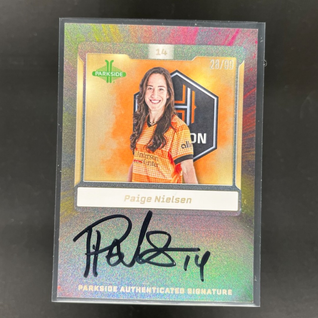 Paige Nielsen 2025 Parkside NWSL Vol 1 Signature Series Silver Foil /99 ...
