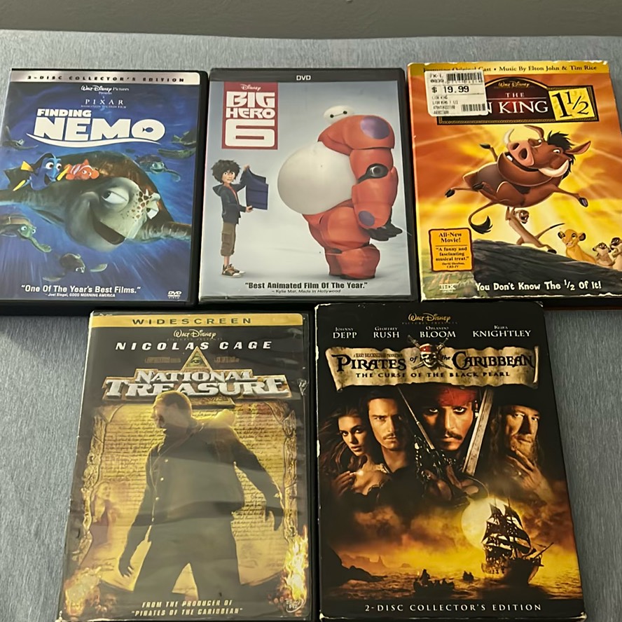 DVD Lot#5 Disney Lot