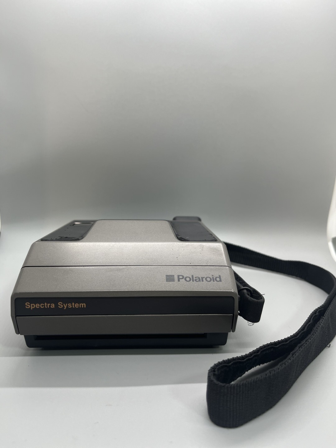 Polaroid Spectra System Flash Instant Camera Metallic Vtg 90s Untested