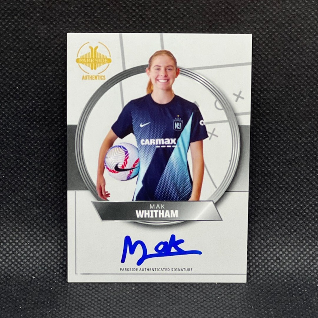 Mak Whitham 2024 Parkside NWSL Vol 2 Signature Series Autograph /399 ...