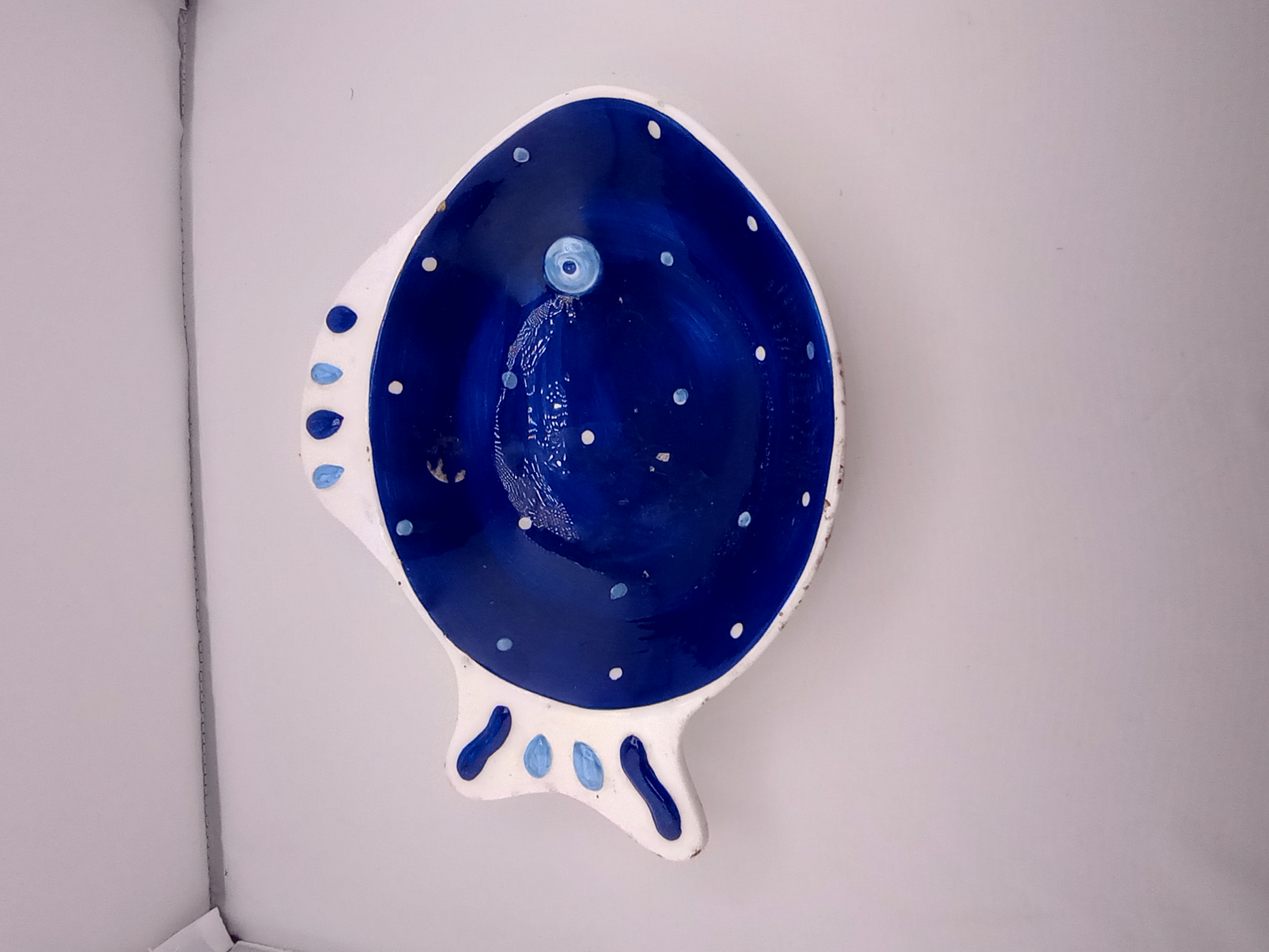Crate and Barrel fish bowl