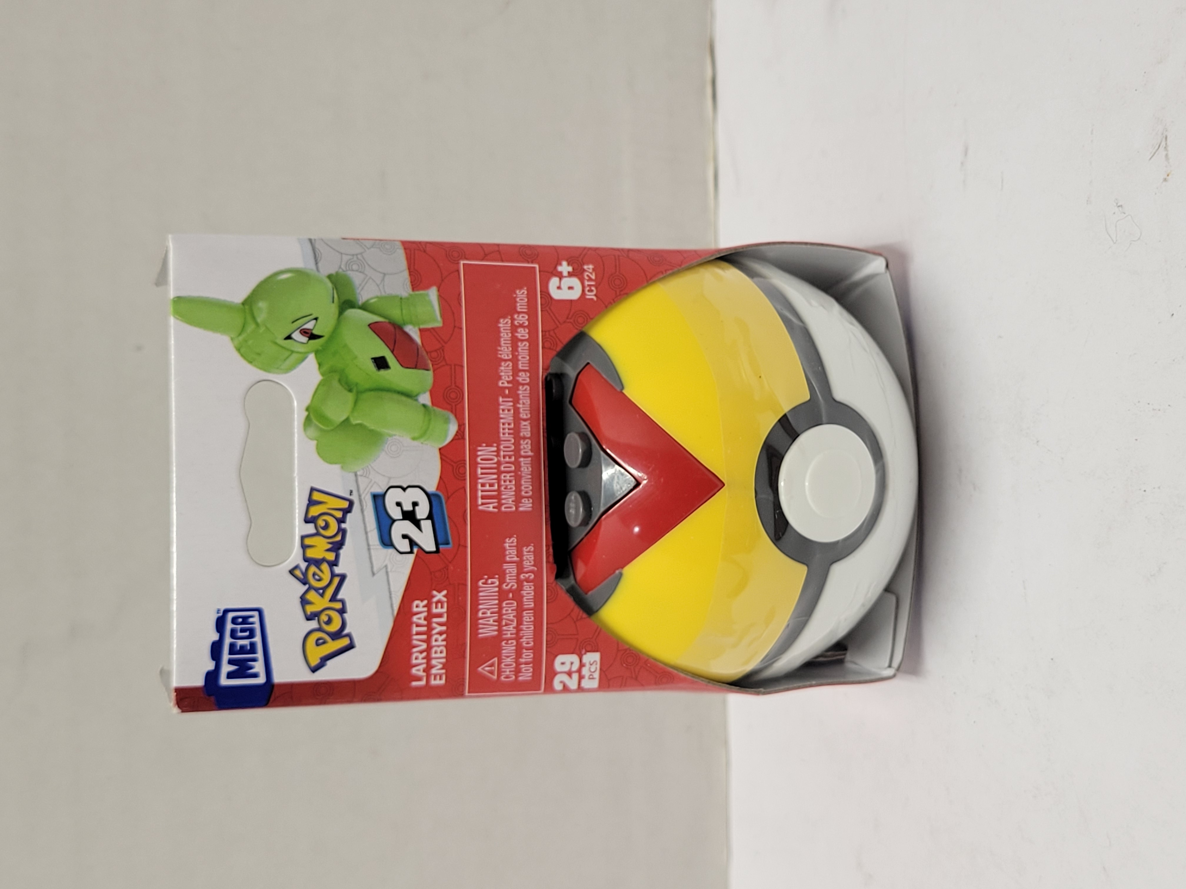 MEGA Construx Pokemon Larvitar Series 23 Pokeball