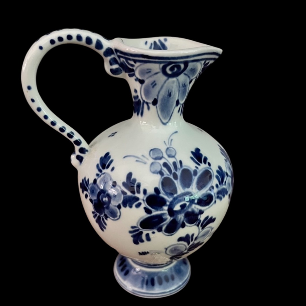 Vintage -Dutch -Delft Blue Pitcher by Regina Pottery, Holland– Hand ...