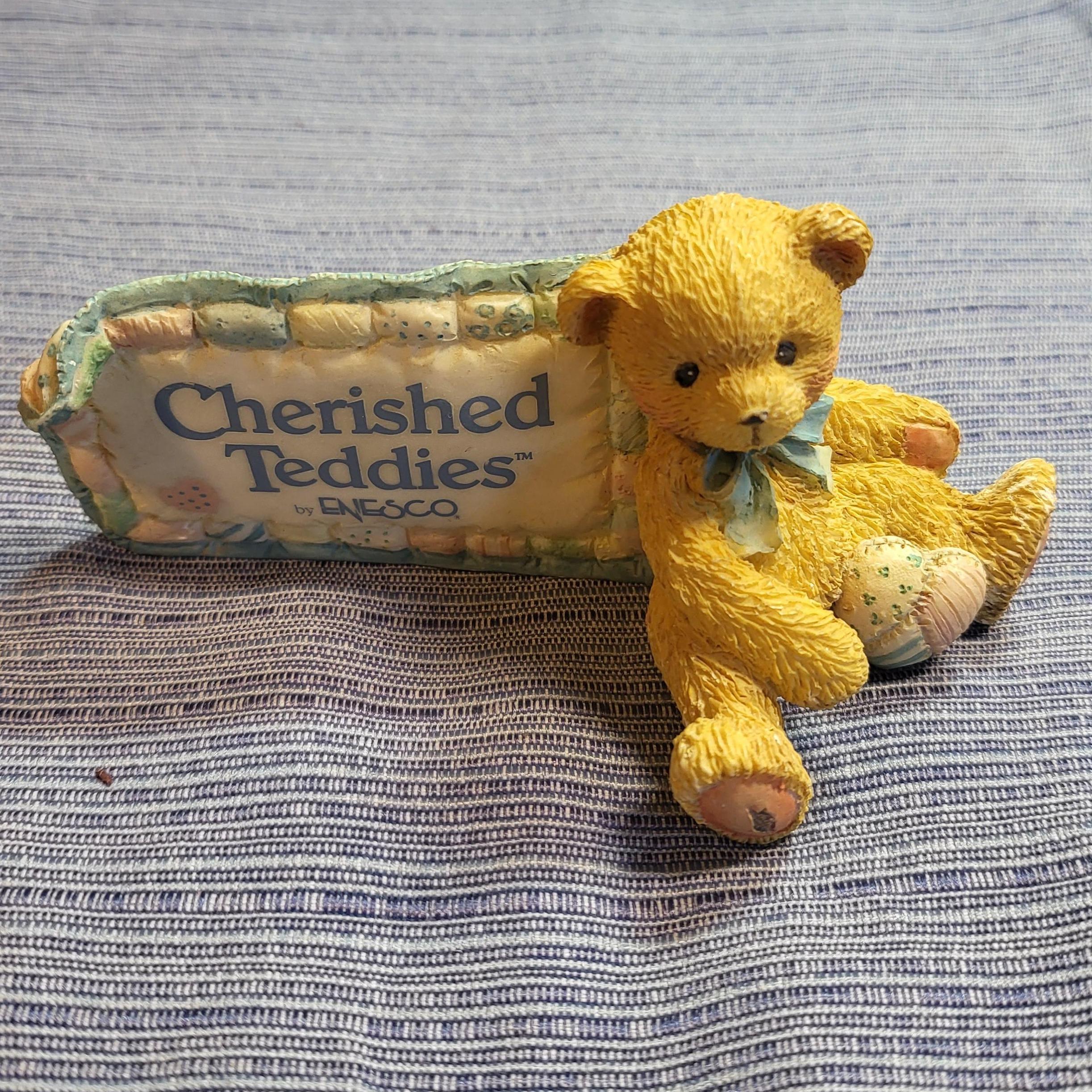 Vintage Cherished Teddies by Enesco Display Sign