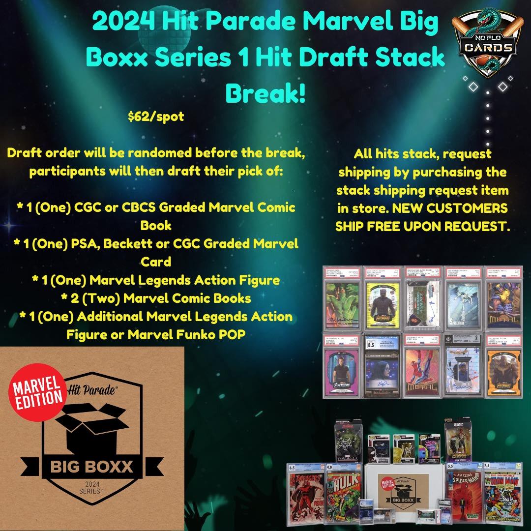 2024 Hit Parade Marvel Big Boxx Series 1 Hit Draft Rip - Marvel ...
