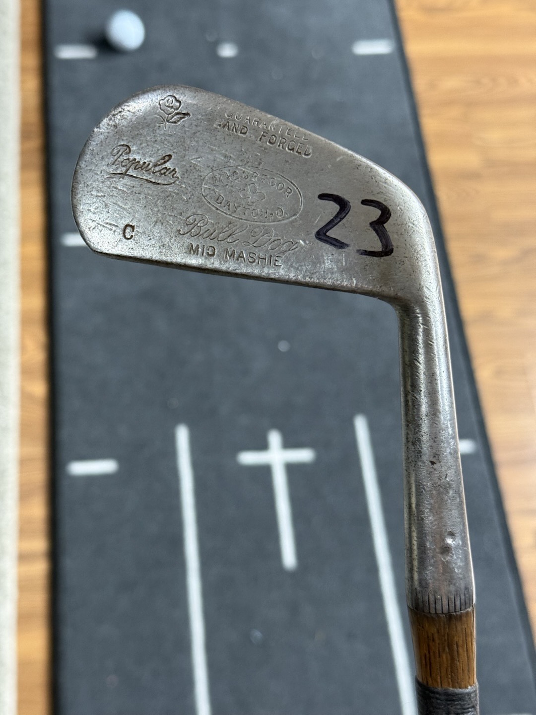 Macgregor Popular Mid Mashie Hickory