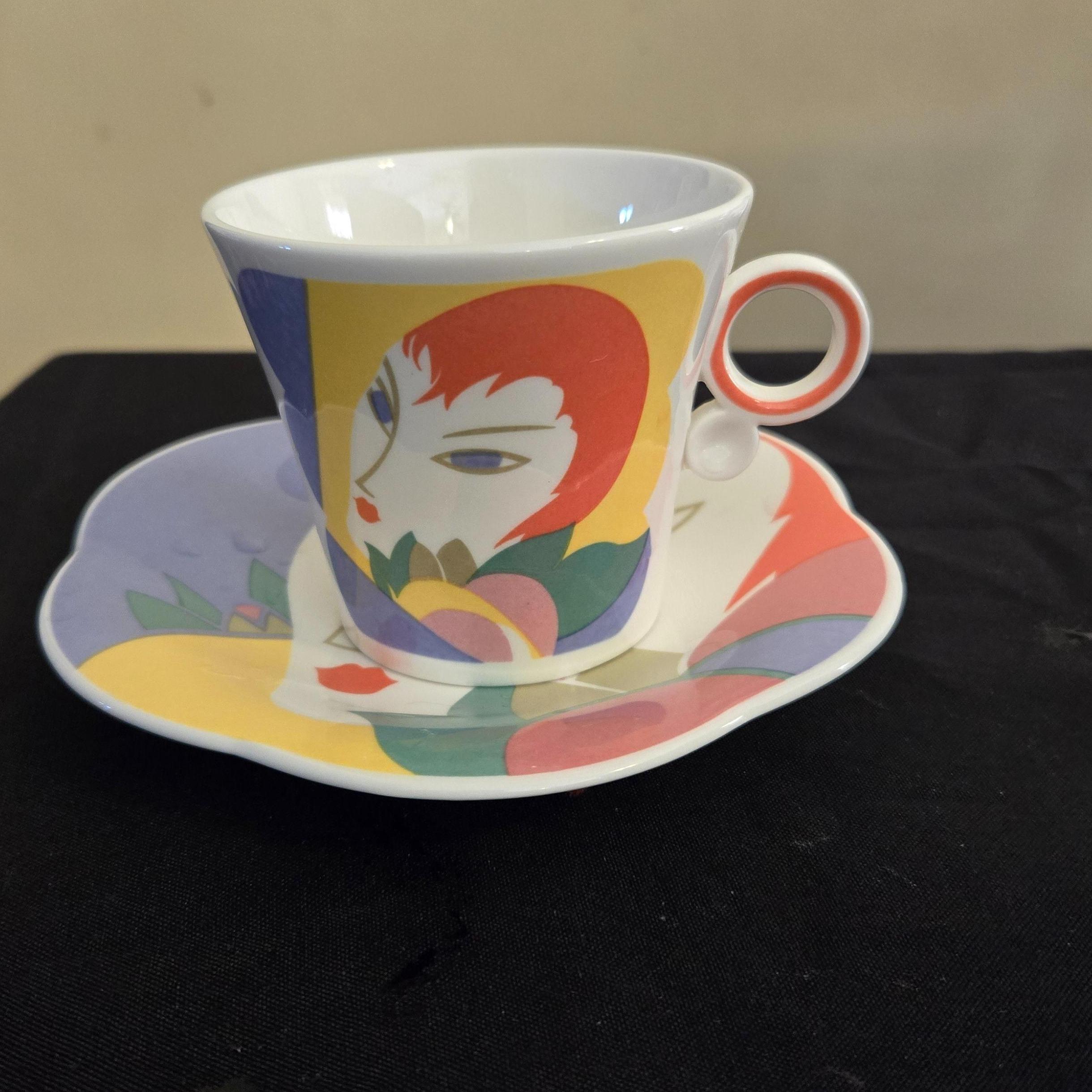 Vintage 1980's Hankook Saint James Coffee/Tea Cup and Saucer set. 80s ...