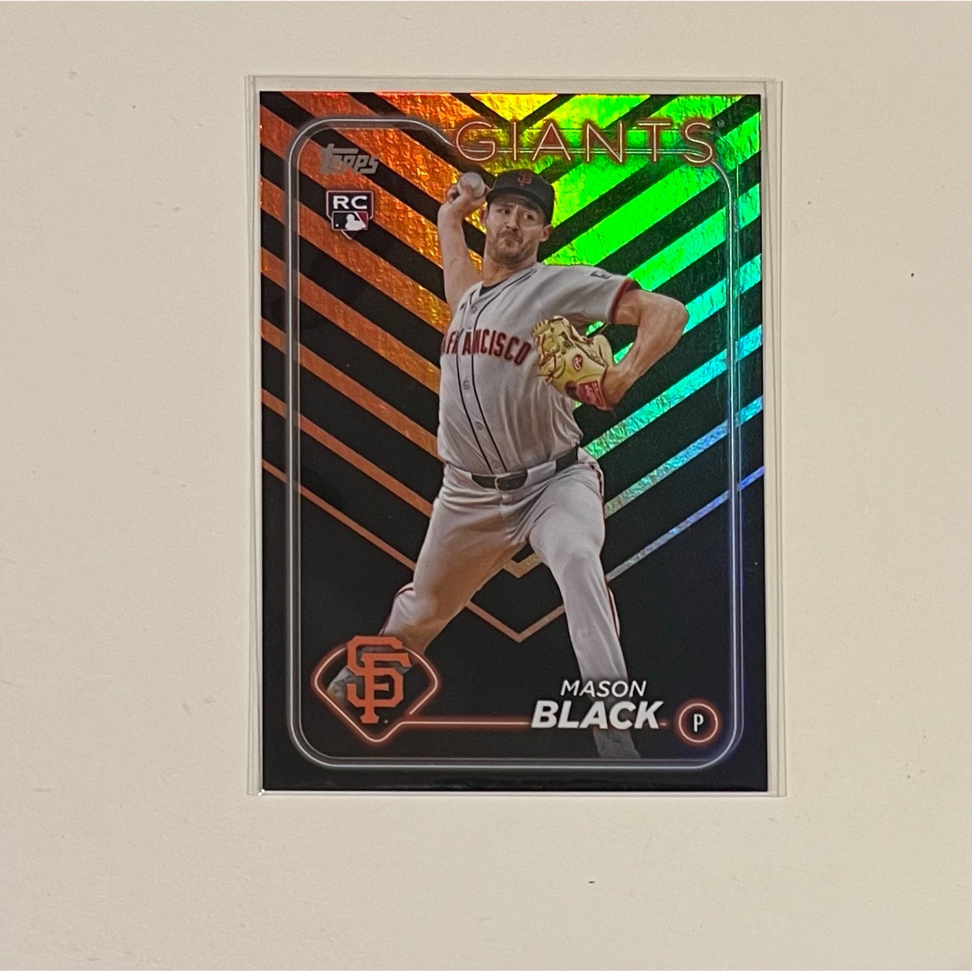 Mason Black RC Holiday San Francisco Giants