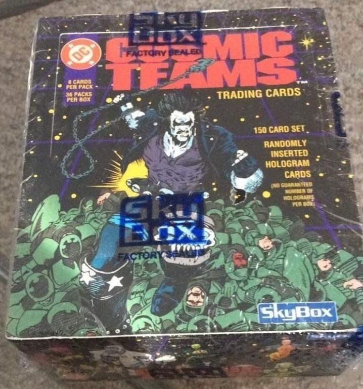 DC Comics Cosmic Teams Skybox Box Trading Card Nonsports Box Sealed New ...