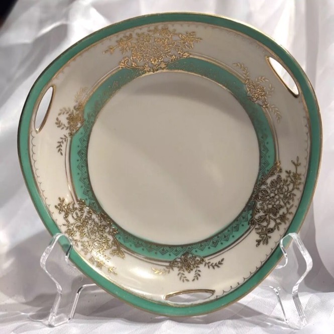 Antique Noritake Nippon Morimura Serving Dish Hand Painted Porcelain ...