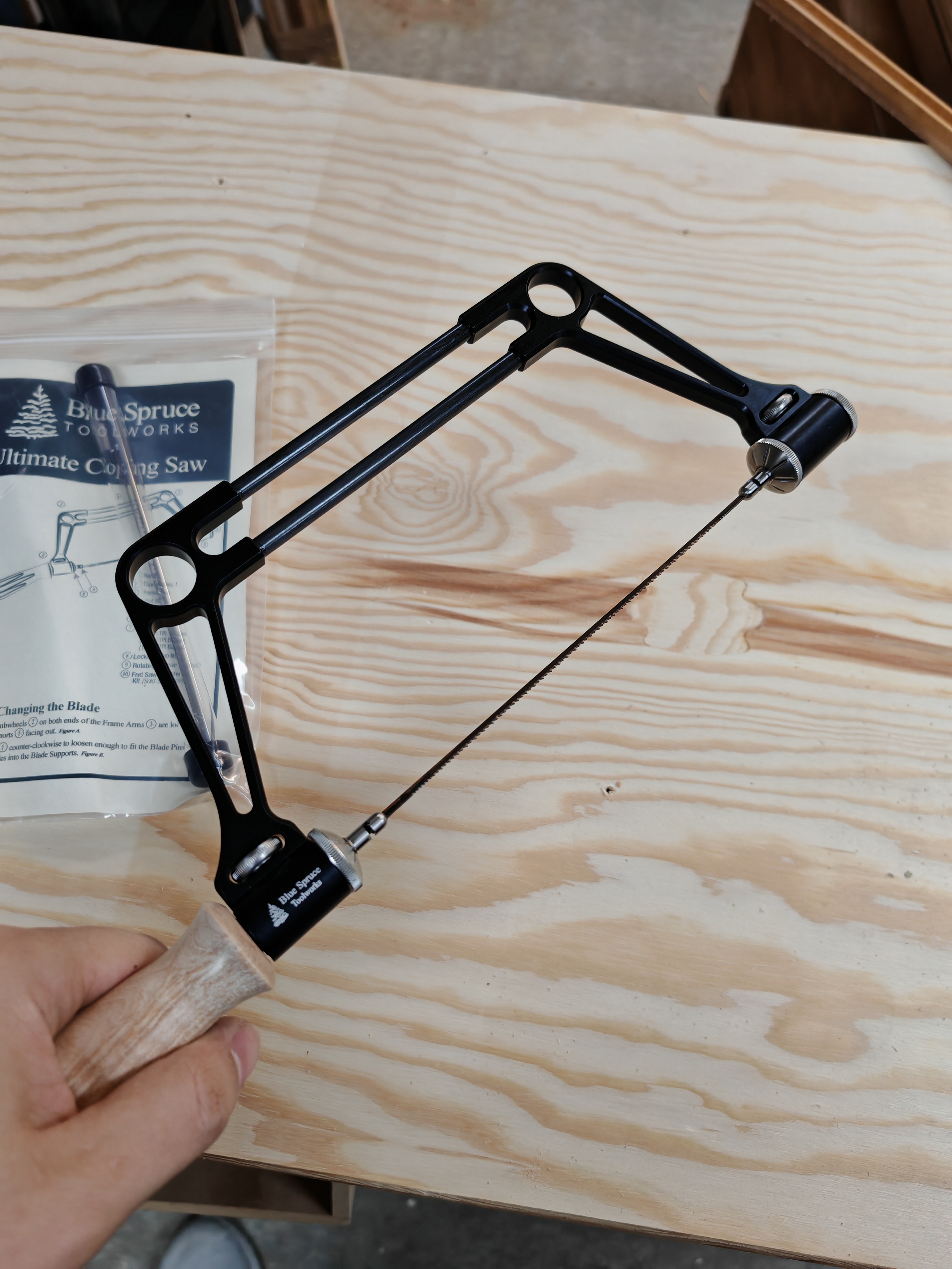 Blue Spruce Coping Saw