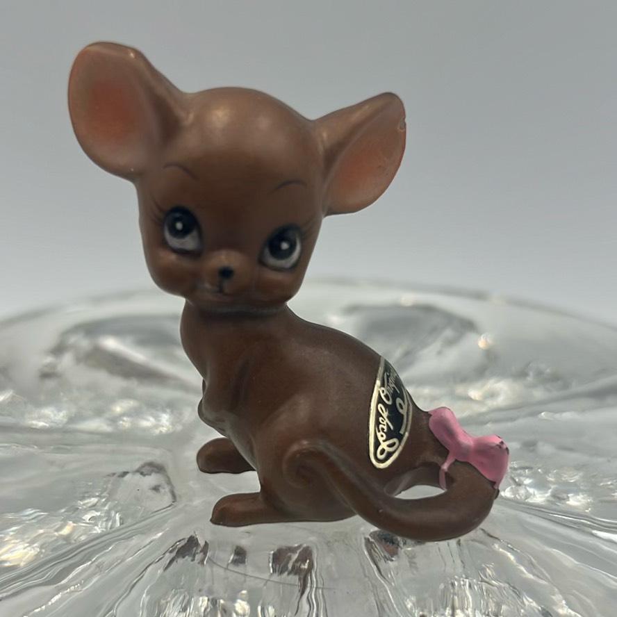 Joseph’s Original Mouse With Pink Bow 2”