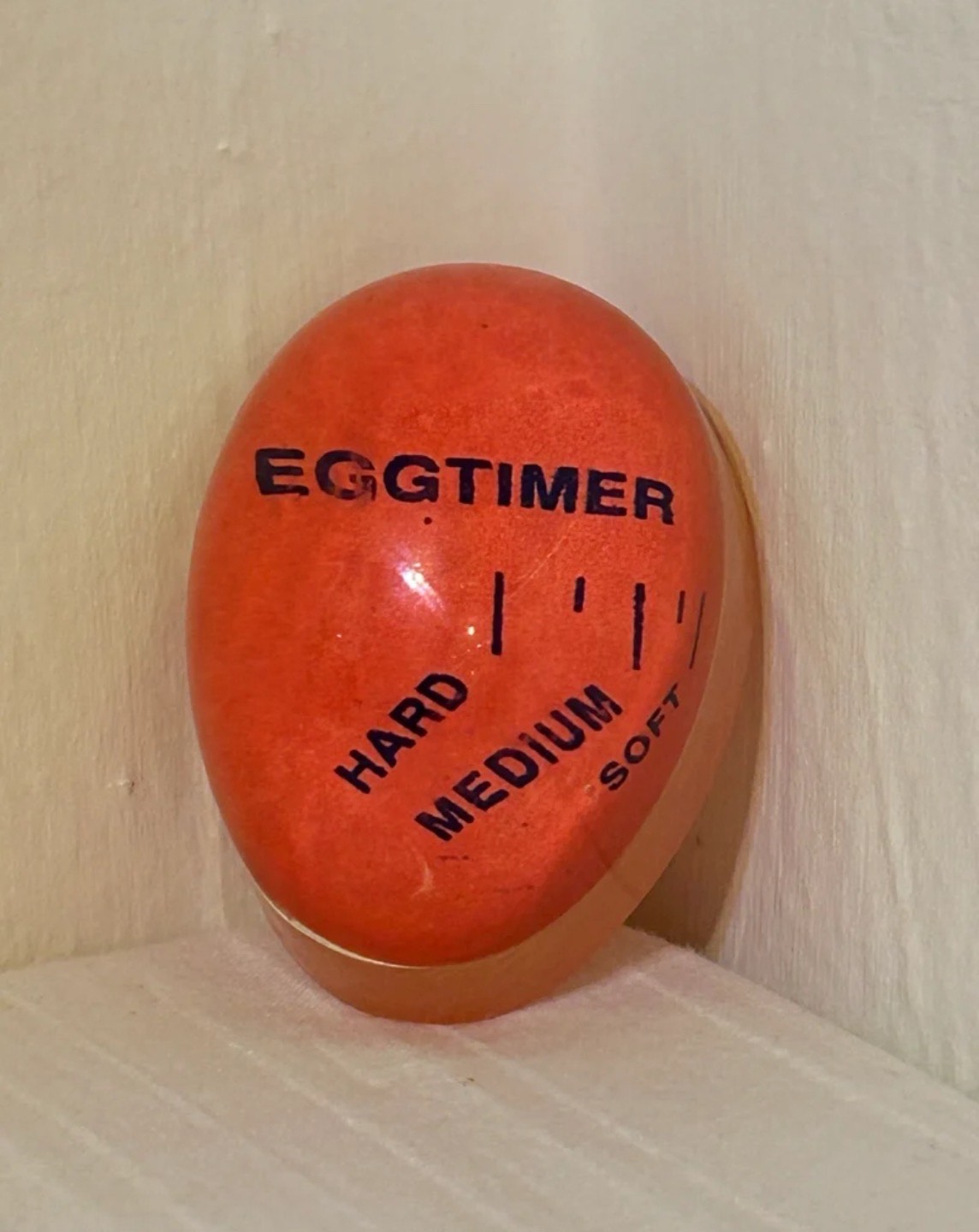 1980’s Egg Timer Food Safe Tool Color Changing Hard Boiled Soft Poached ...