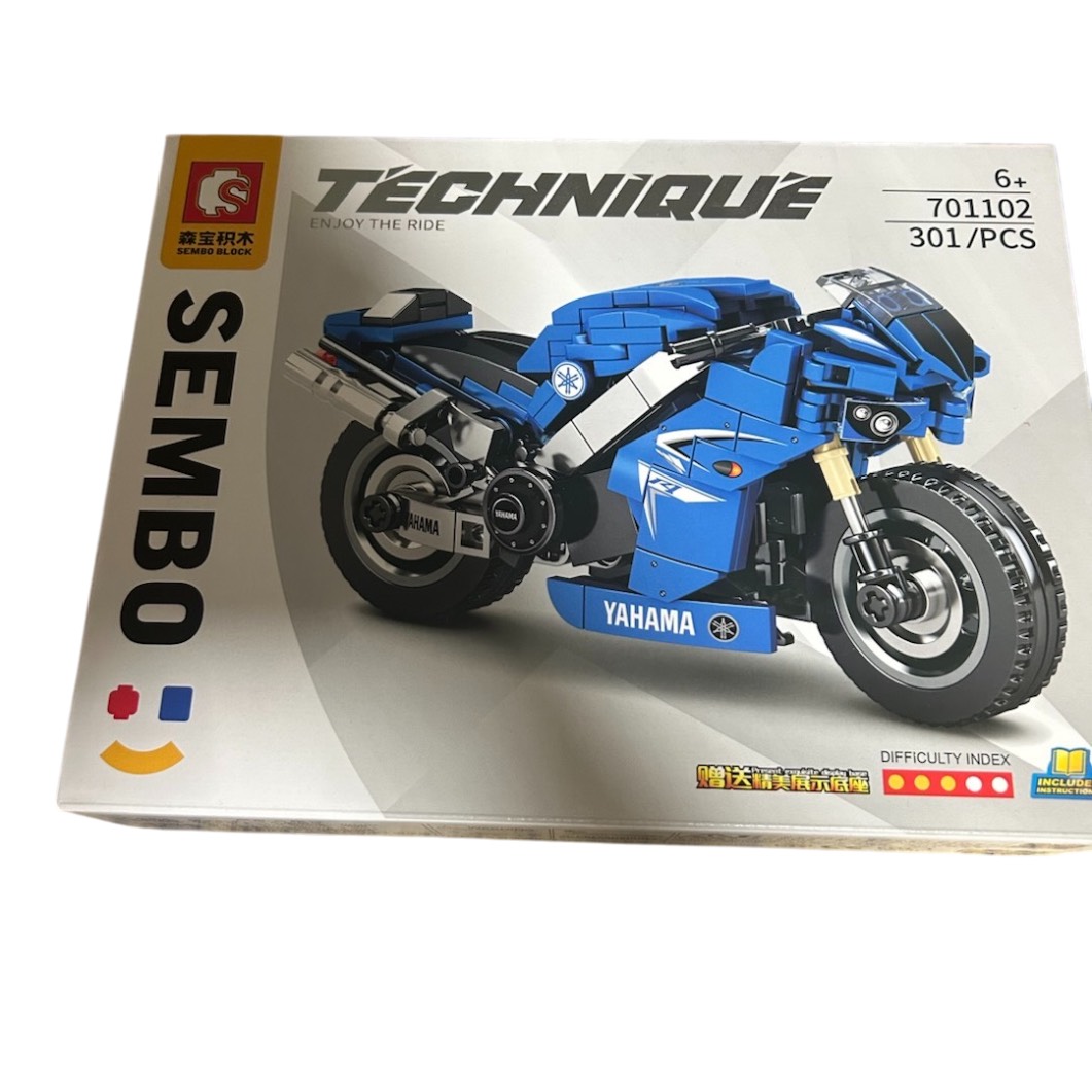 Sembo Block Series - Yamaha R1 Building Block Set - BRAND NEW