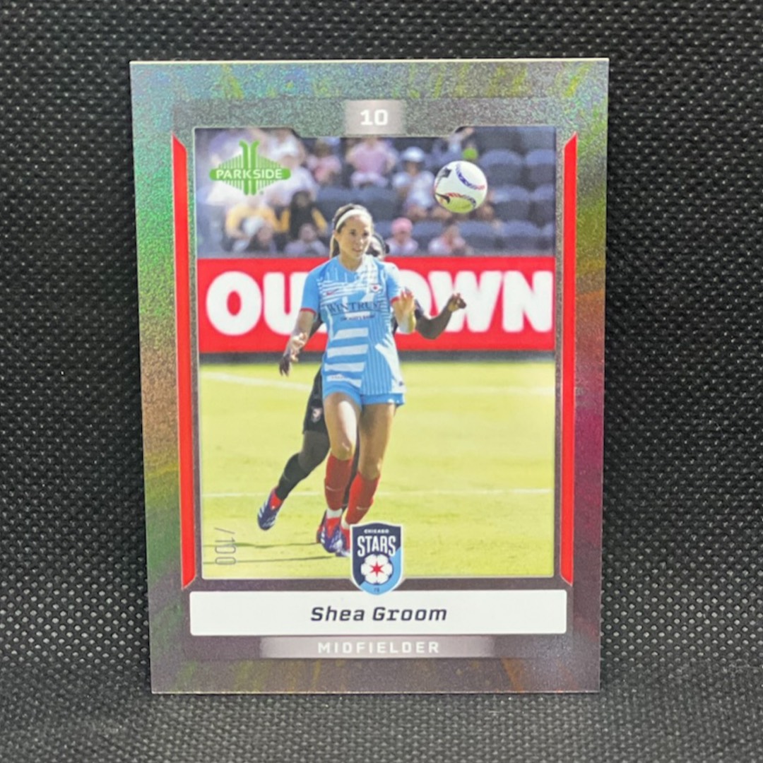 Shea Groom 2025 Parkside NWSL Vol 1 Shimmer /100 Soccer Card