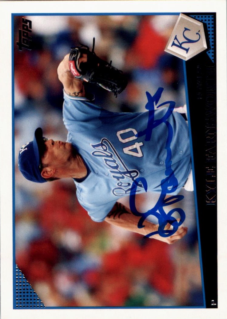 Kyle Farnsworth Signed Kansas City Royals 2009 Topps Update #UH112