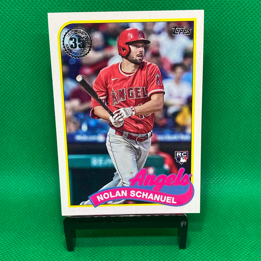 2024 Topps Series 1 Nolan Schanuel 1989 Topps Insert Rookie Card. Los ...