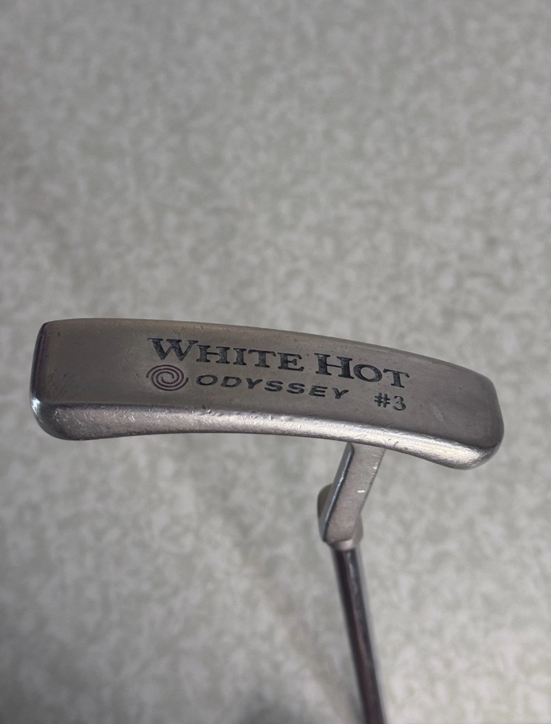 White Hot Odyssey Number # 3 Putter Steel Shaft RH 35”