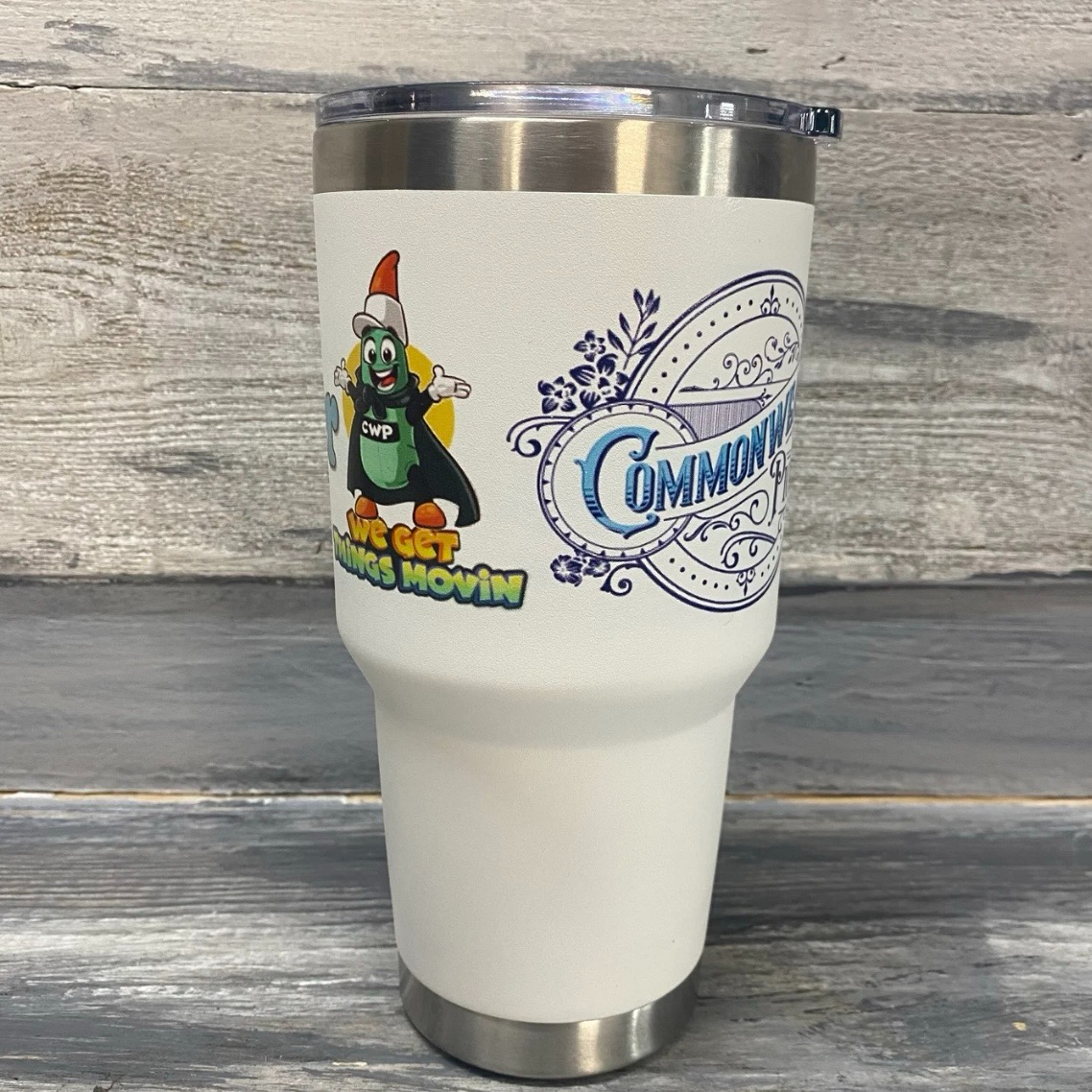Commonwealth Picker Logos Tumbler